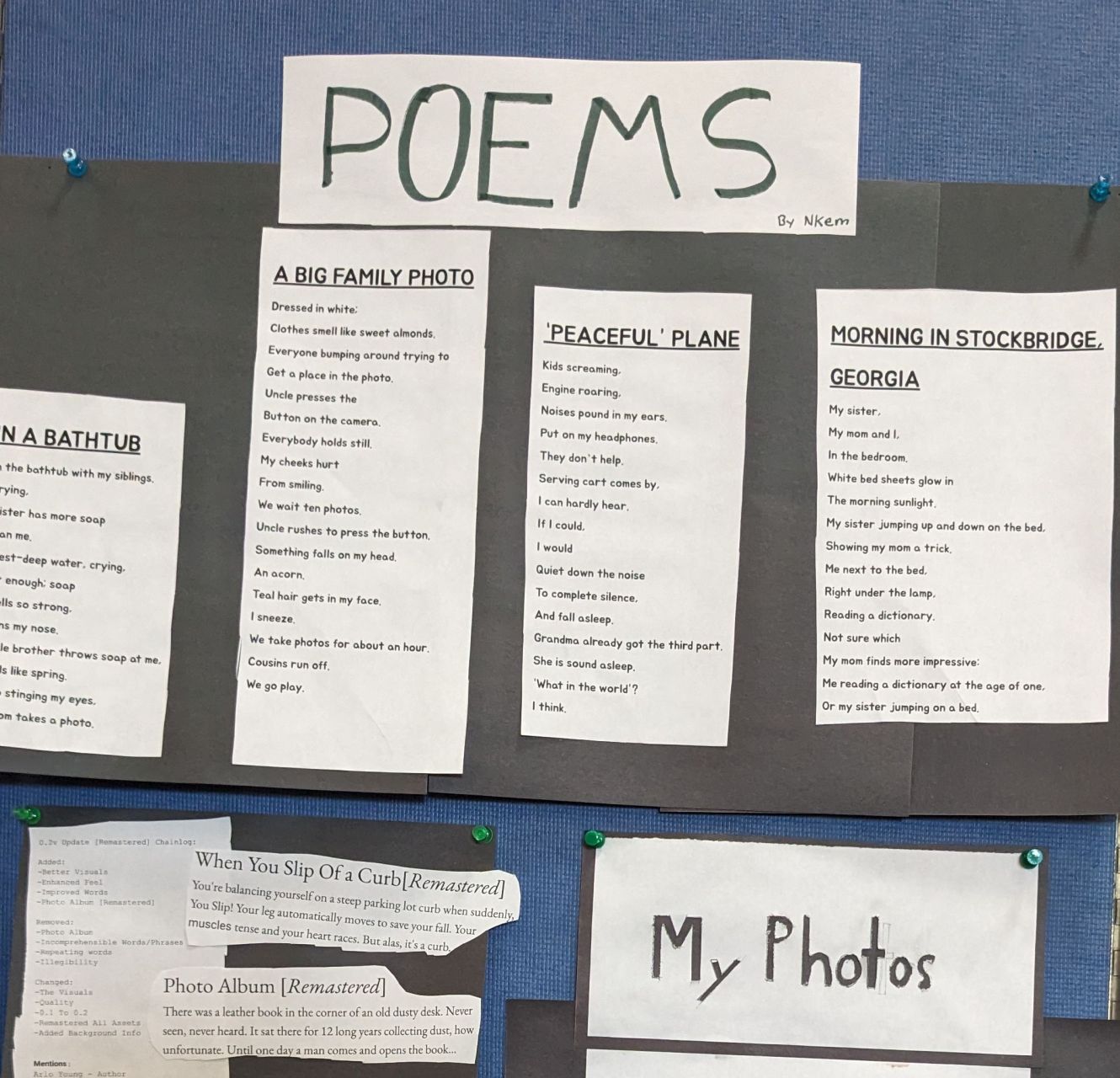 Student writing | Las Cruces Academy